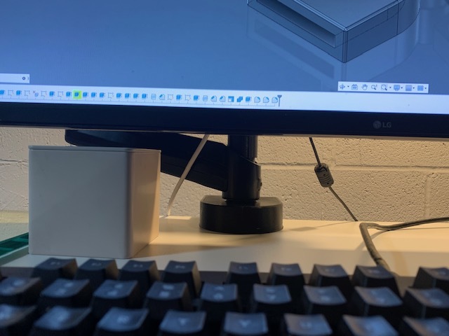 Monitor Arm Mount by UDA_MKT | Download free STL model | Printables.com