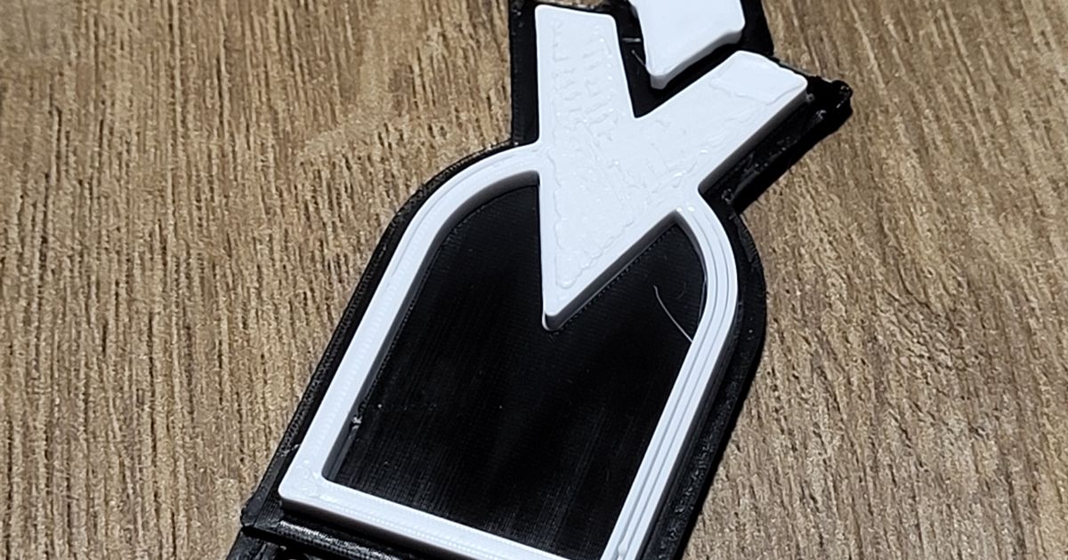 Skyrim Quest Marker Bookmark by checkerd | Download free STL model ...