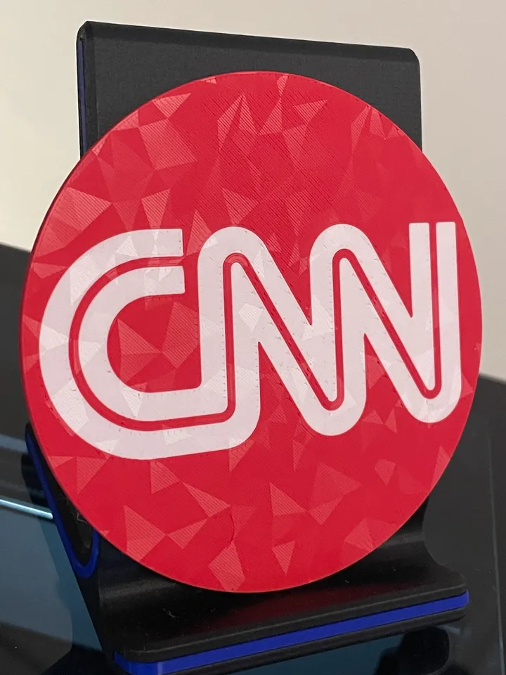 Coaster CNN by Ivan_Creation_3D | Download free STL model | Printables.com Coaster CNN by Ivan_Creation_3D | Download free STL model | Printables.com