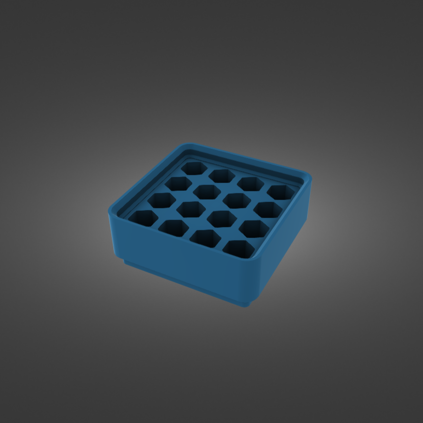GRIDFINITY - 1x1 - 12 Hex-Bit Organizer by JW Designs | Download free ...