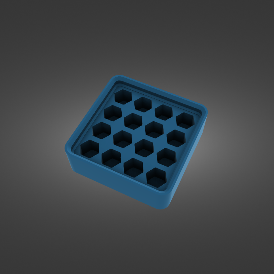 GRIDFINITY - 1x1 - 12 Hex-Bit Organizer by JW Designs | Download free ...