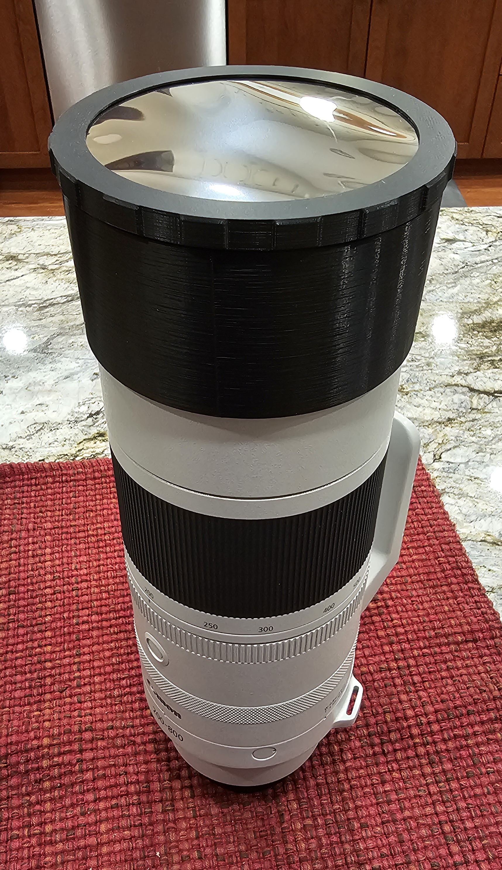 Solar filter for Canon RF 200-800mm F6.3-9 IS USM lens by drhollen ...