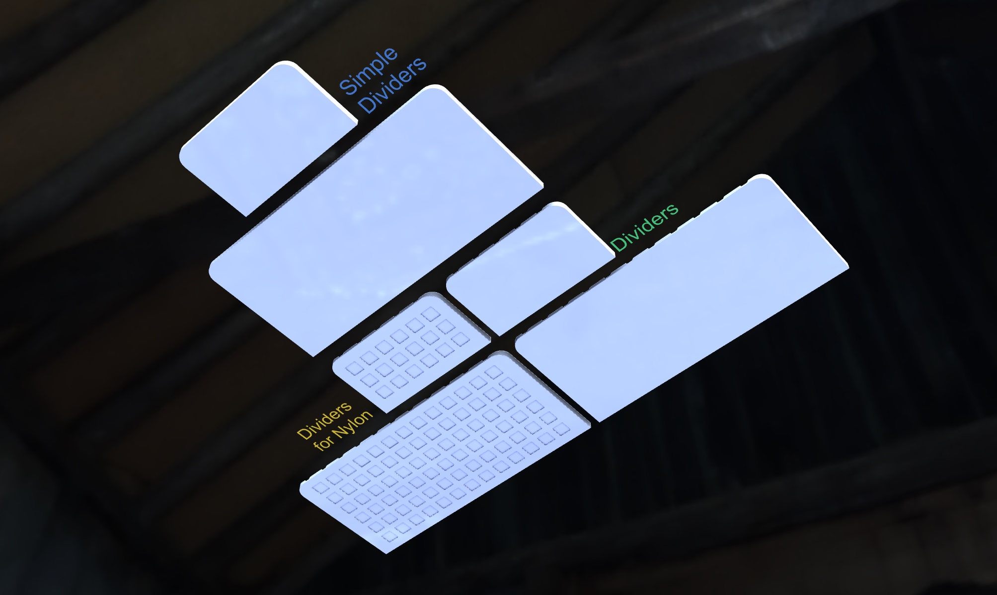 Craftsman Drawer Dividers by Ubermeisters | Download free STL model ...