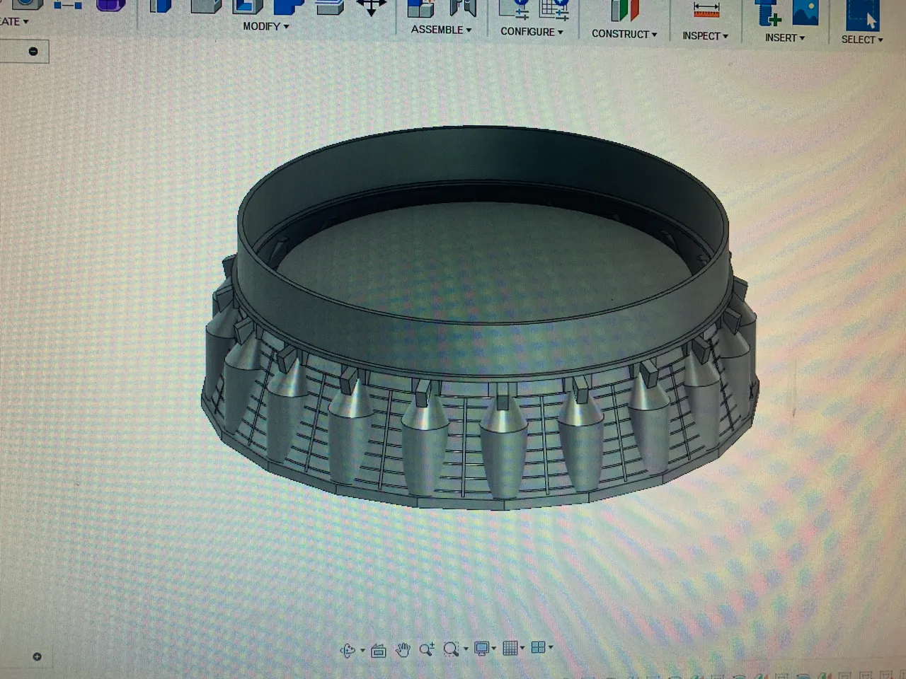 SuperHeavy Booster 10 engine section by AXM61 | Download free STL model ...