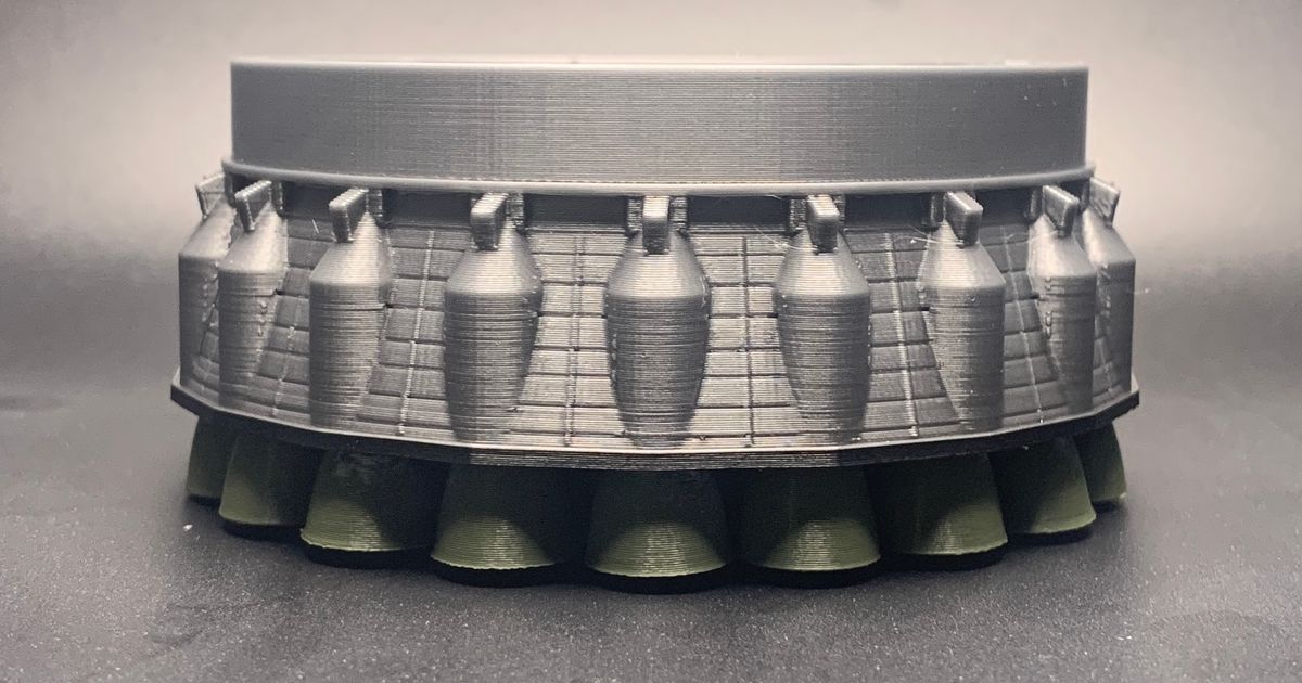 SuperHeavy Booster 10 engine section by AXM61 | Download free STL model ...