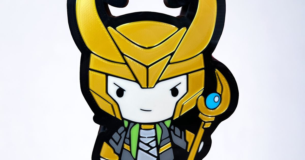 Loki LED Light Box by CADventures3d | Download free STL model ...