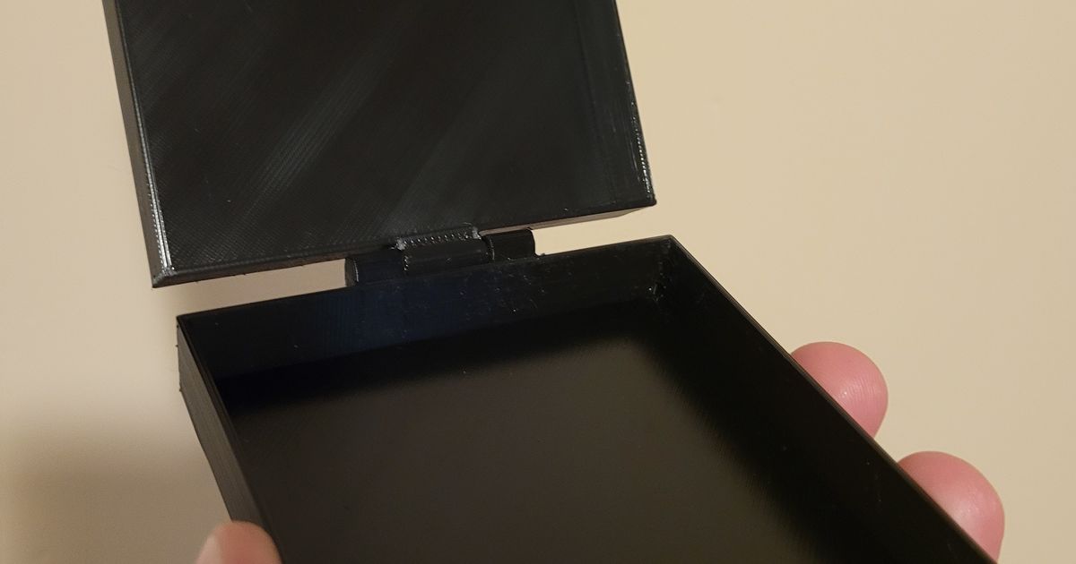 Photography deep filter box (77mm) by Slayte666 | Download free STL ...