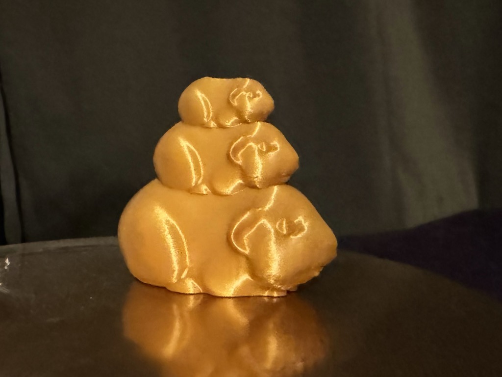 Guinea Pig Stack by Bovideus | Download free STL model | Printables.com