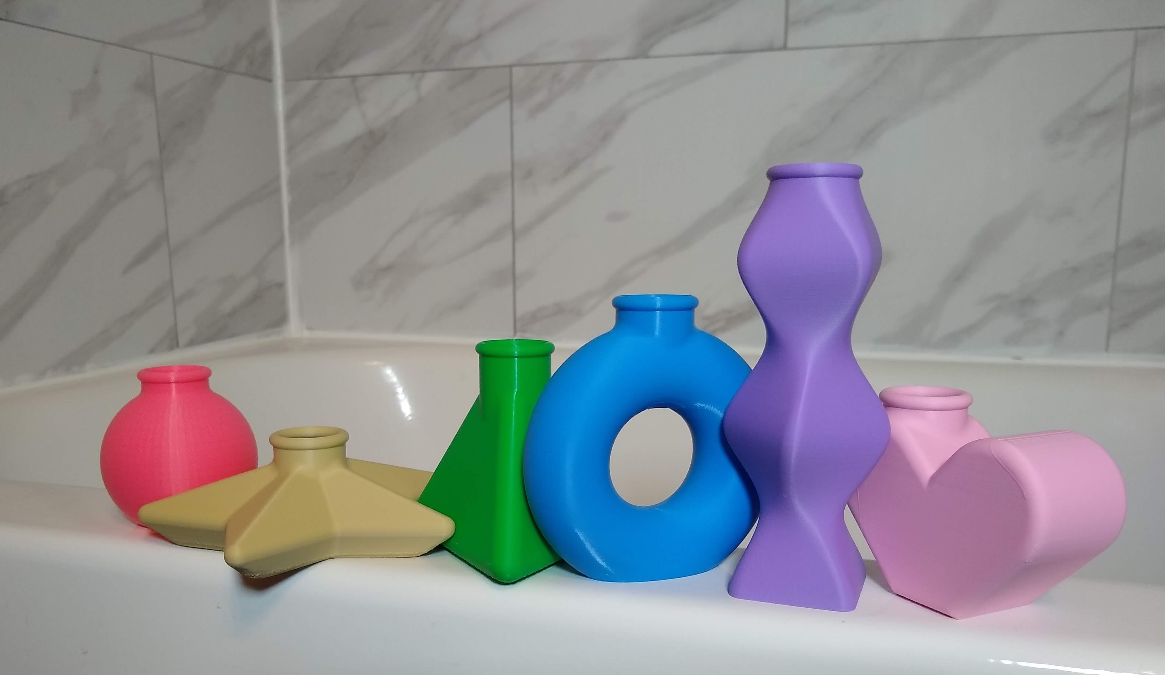 Surprisingly Stackable Set of 6 Support-Free "Potion" Bottles for ...