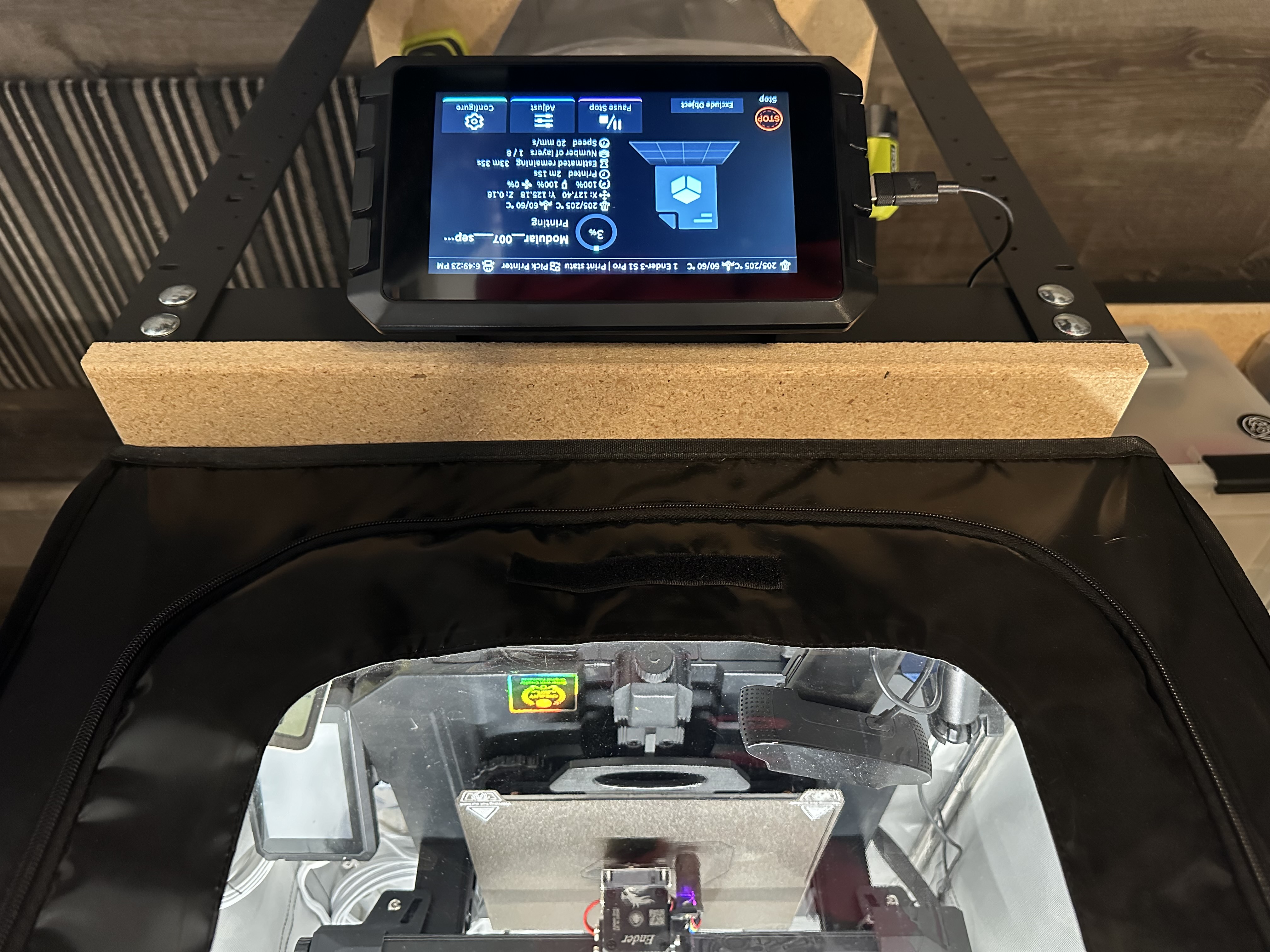 Creality Sonic Pad - Bench Mount by WhiskyWobble | Download free STL ...