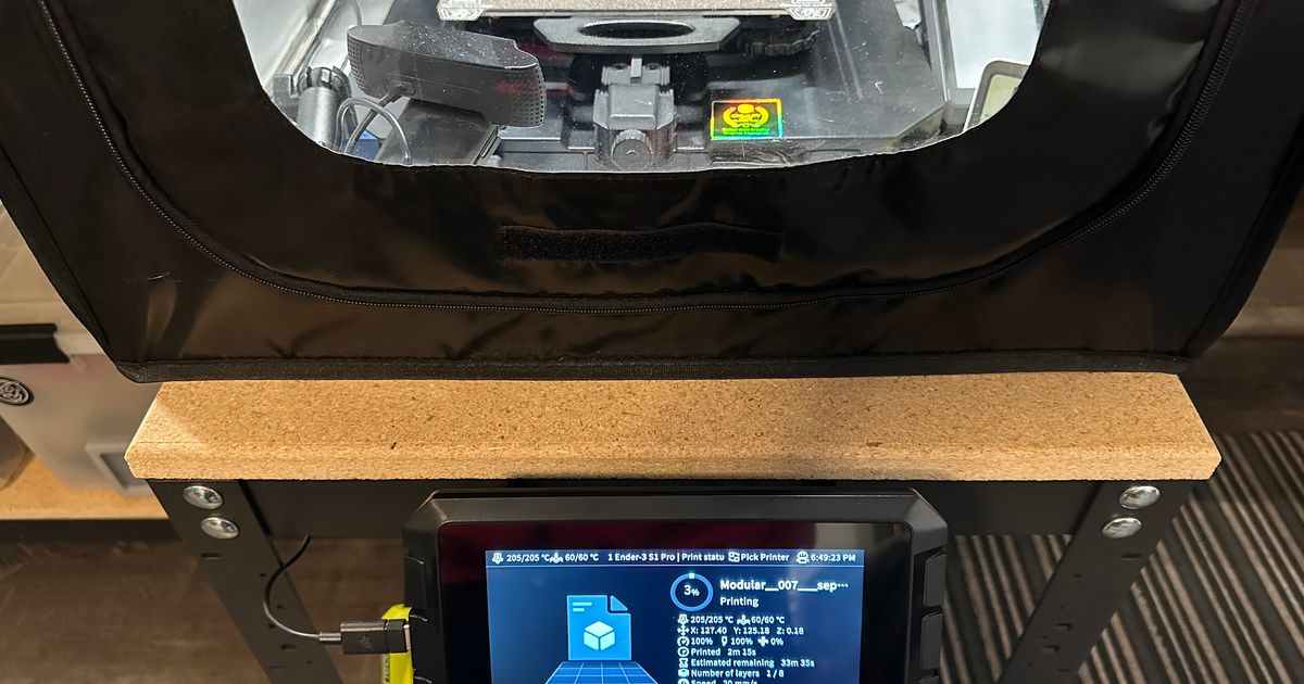 Creality Sonic Pad - Bench Mount by WhiskyWobble | Download free STL ...