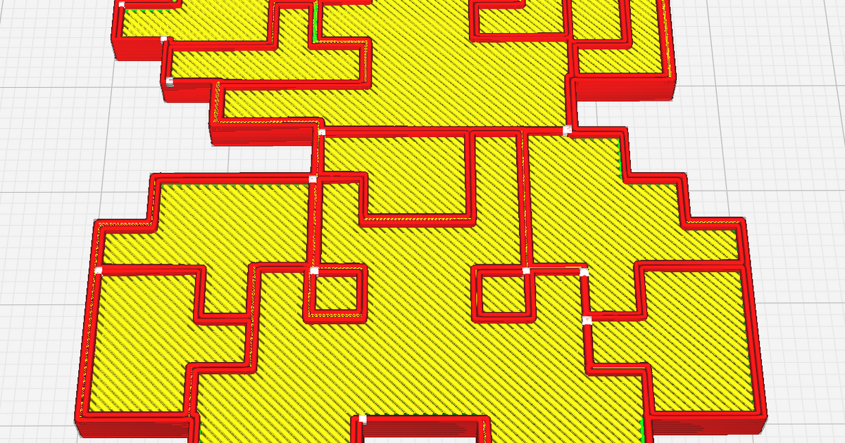 Super mario 8 bits key chain by Allprintable | Download free STL model ...