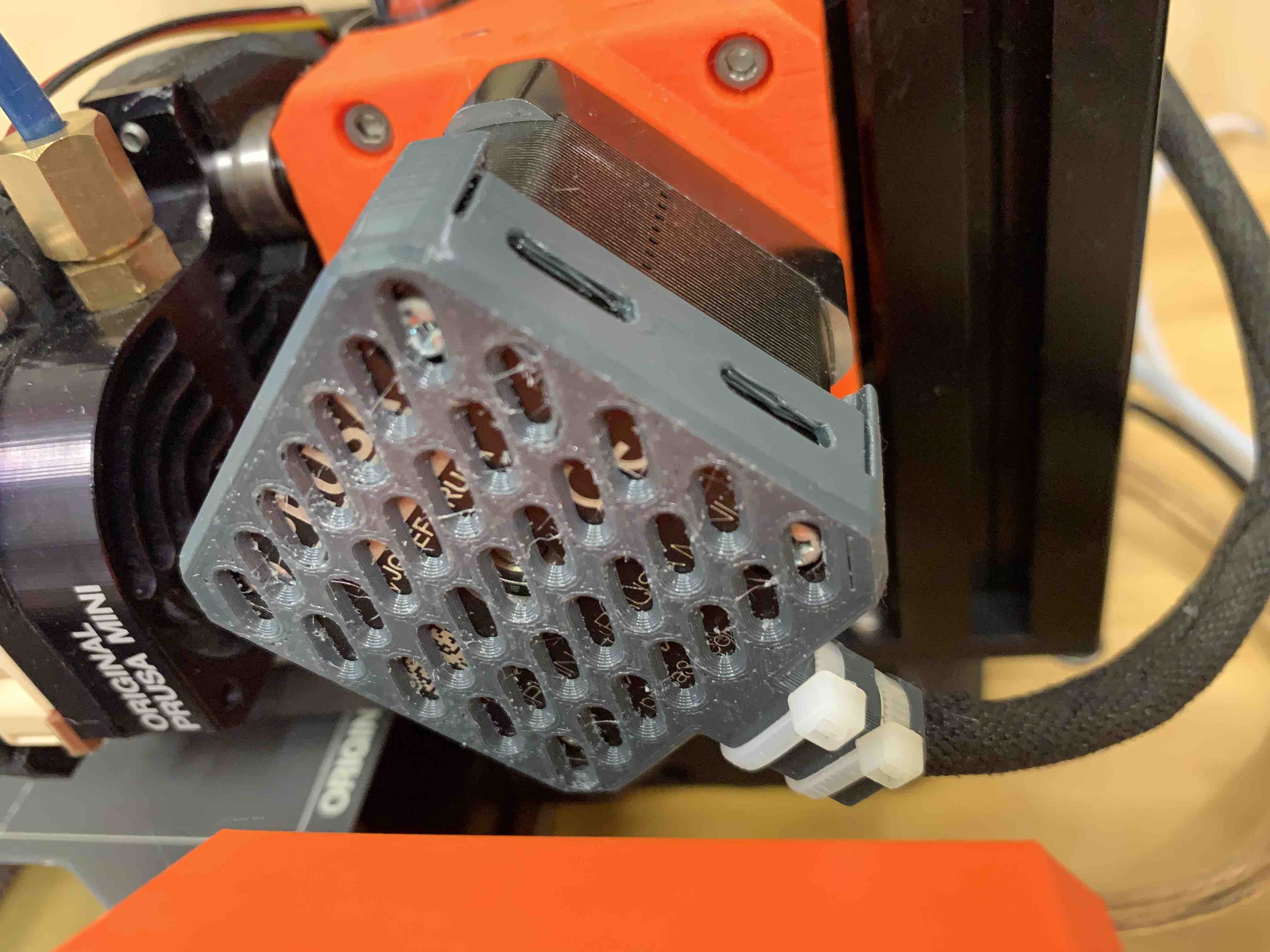 Mini Stepper Motor Cable Support by FrankC | Download free STL model ...