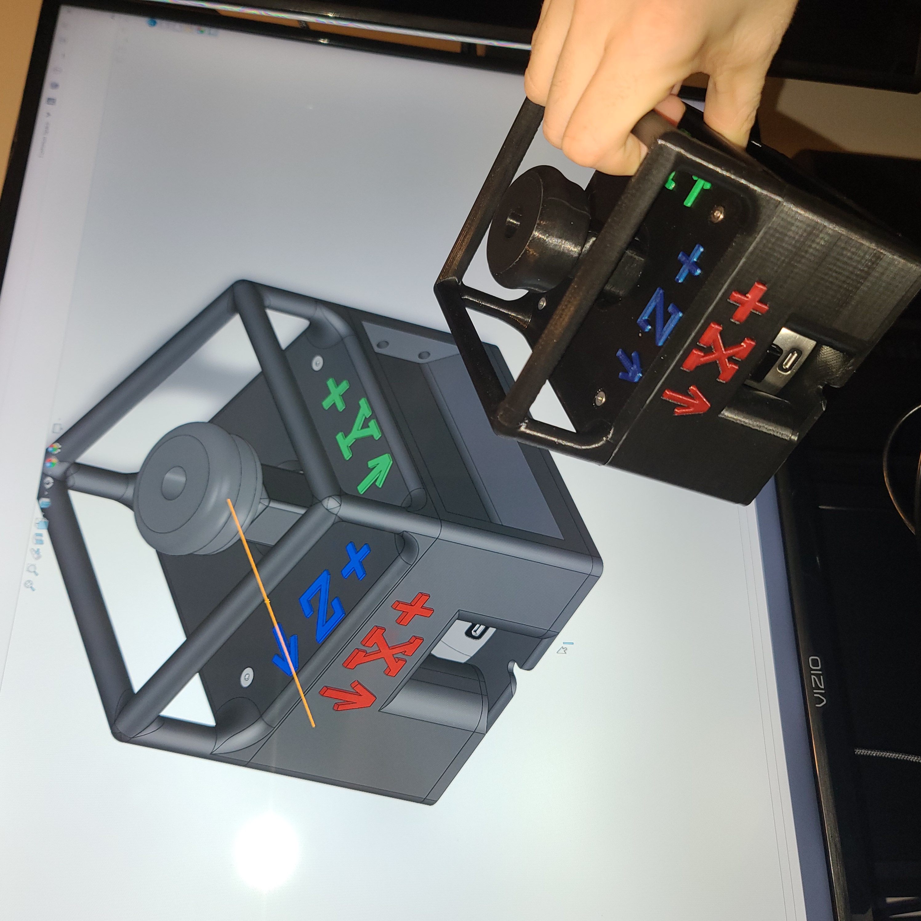 Spacecraft Translation Hand Controller By Maxfagin Download Free Stl