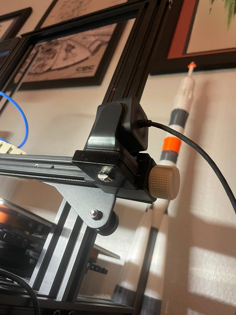 Nebula Camera Mount for Ender 3 v2 by boozler | Download free STL model ...
