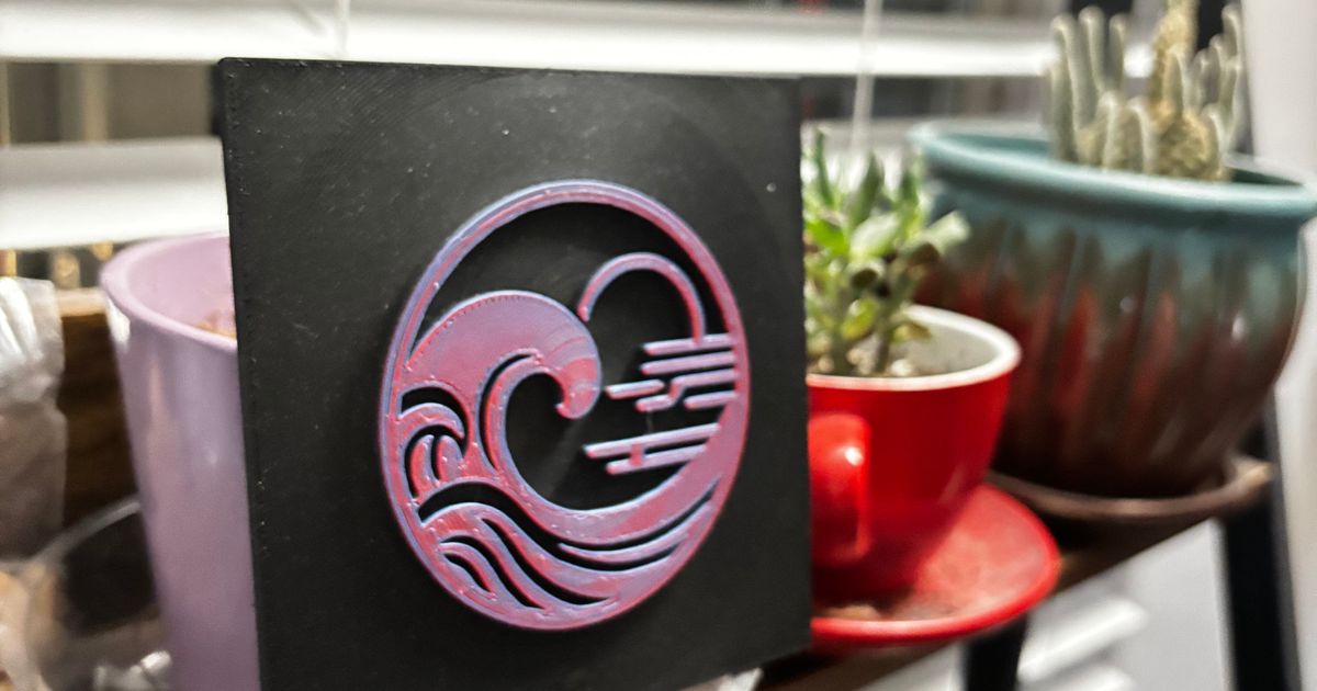 Wave Good Bye To The Moon by Doctaylor | Download free STL model ...