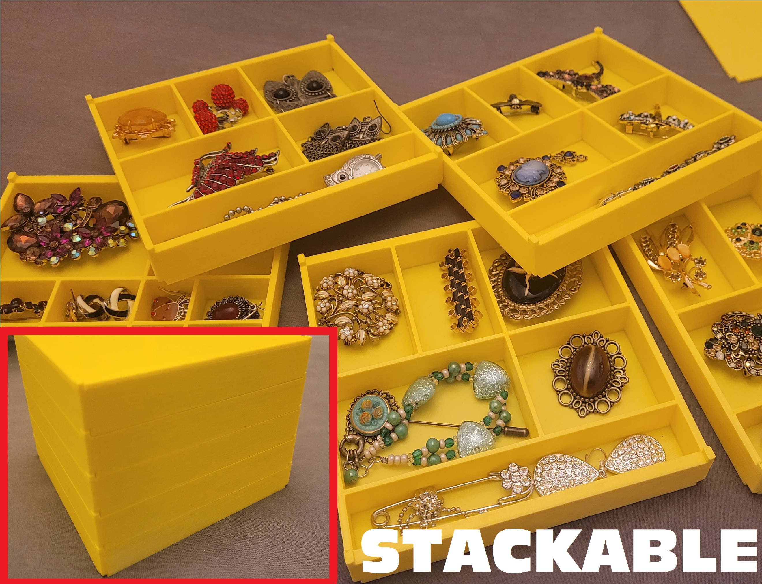 Stackable Box by MAU | Download free STL model | Printables.com