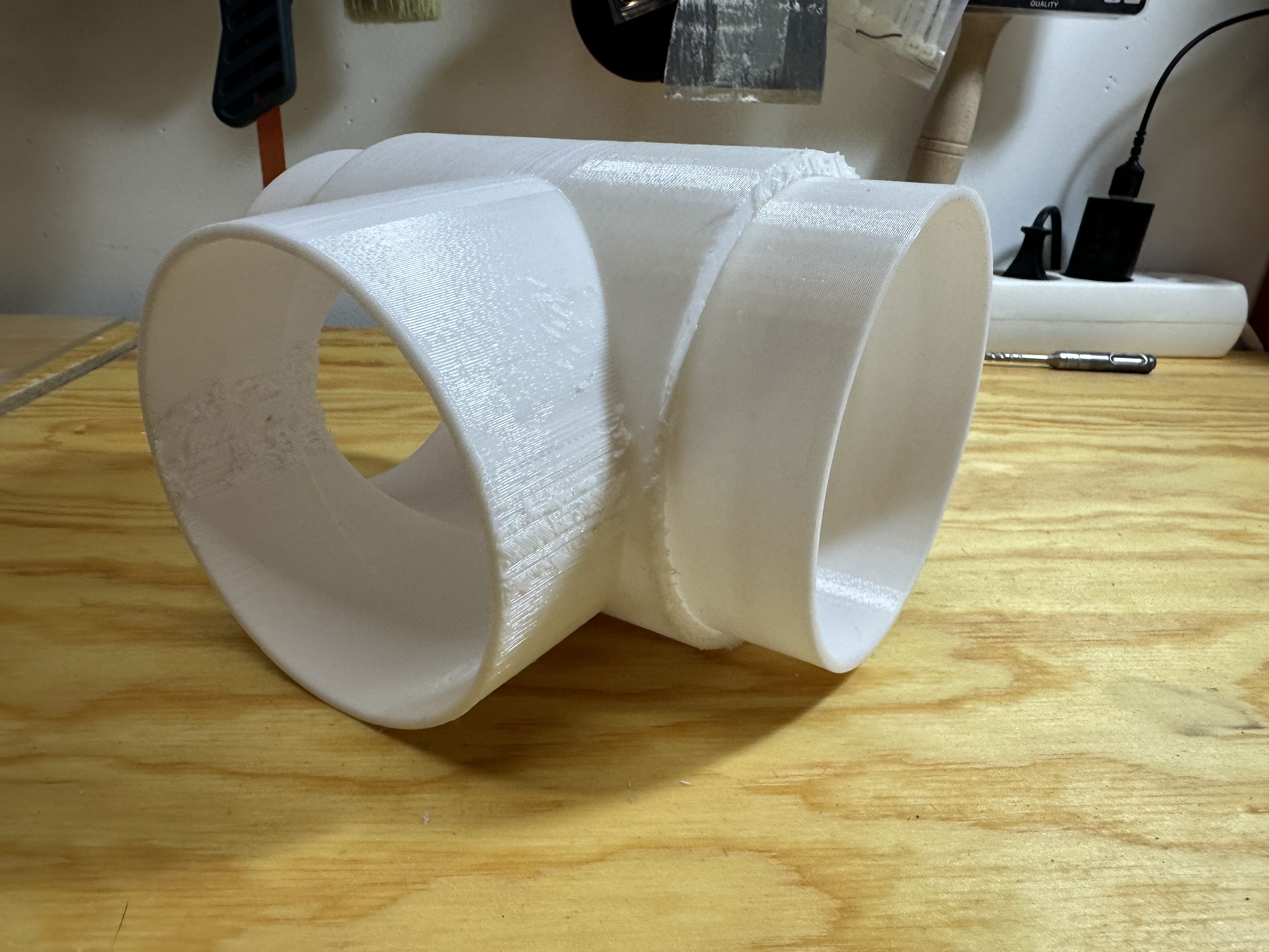 Air System Tee Piece for 100m / 4 inch Tubes by nolibert | Download ...