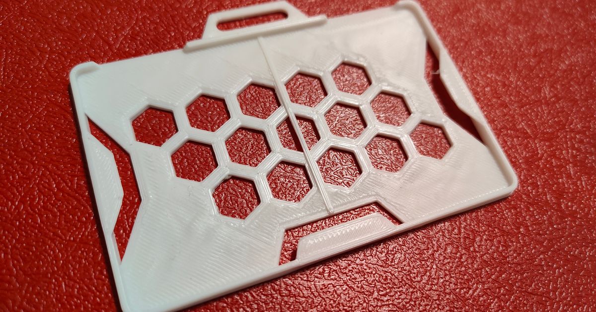 Badge Holder by SNG_3D | Download free STL model | Printables.com