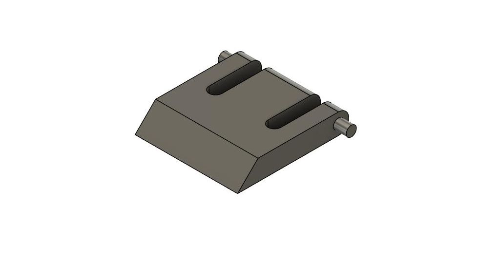 Keyboard riser foot par Moe Stone | Téléchargez gratuitement un modèle ...