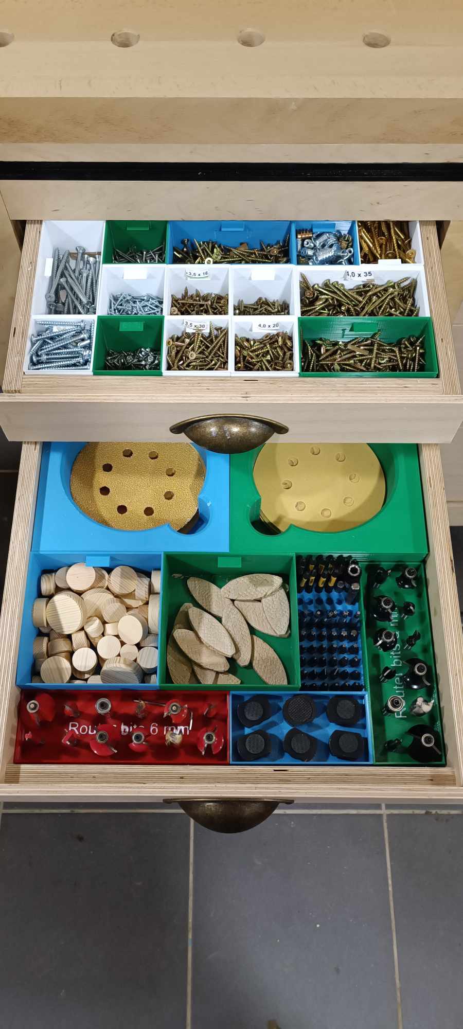 Assortment drawer system by n00by | Download free STL model ...