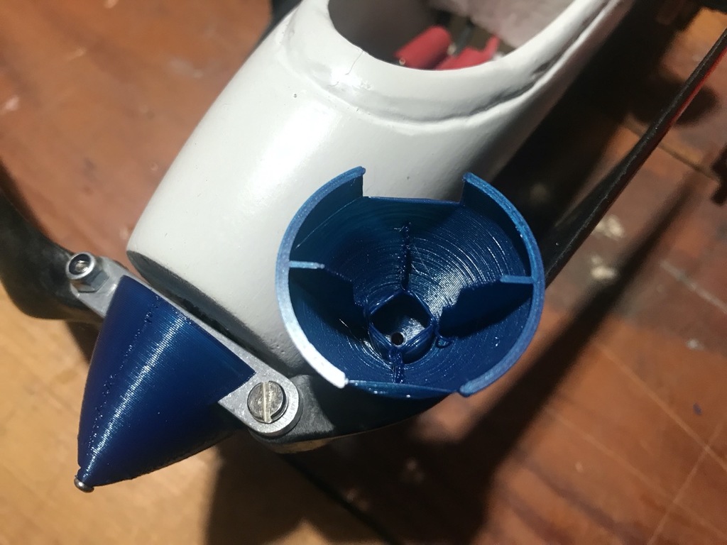 Super Light Glider Spinner Aeronaut yoke compatible by miniellipse ...