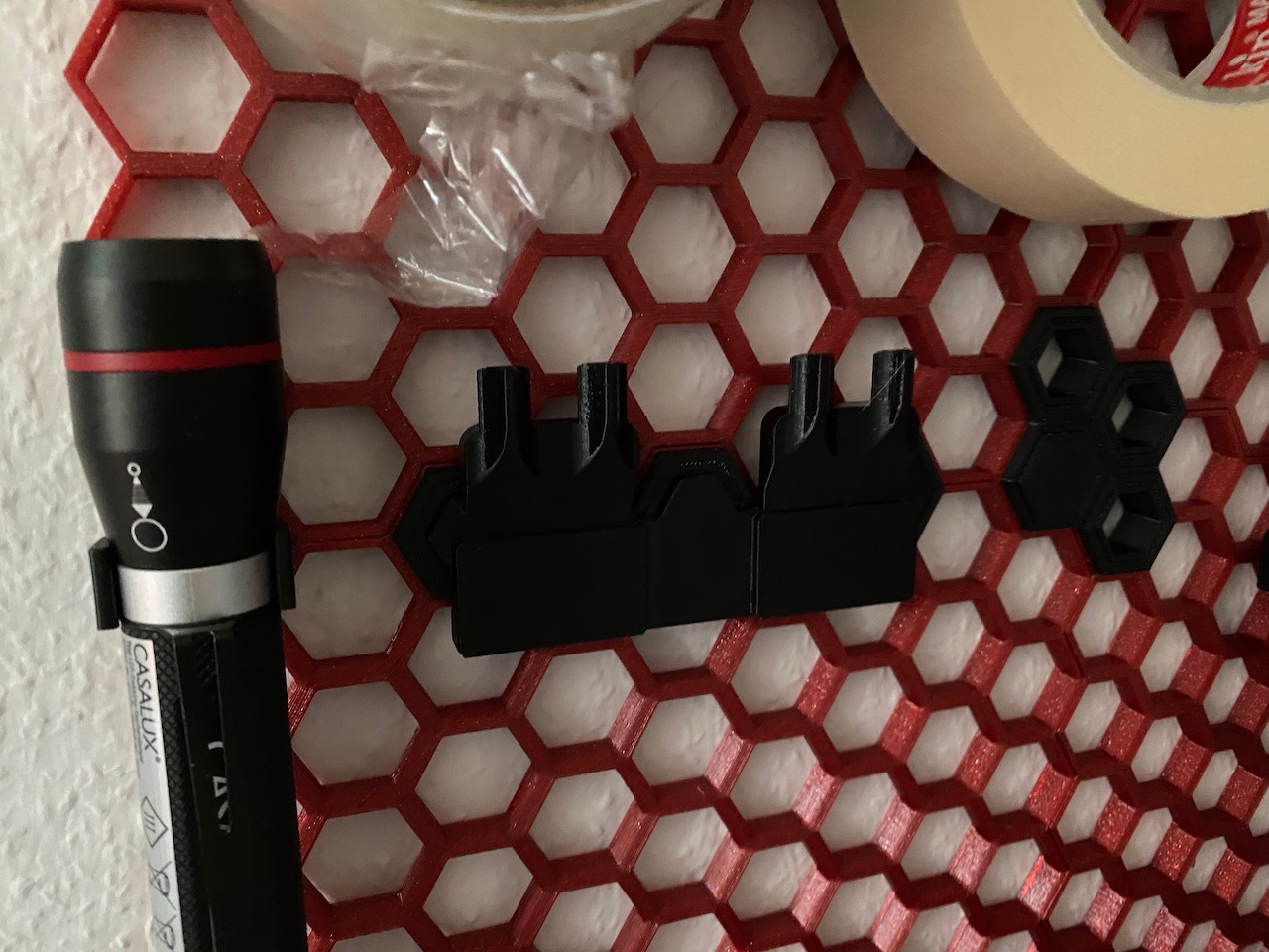 Easy change AA-crate hook AA crates for honeycomb storage wall (HSW) by ...