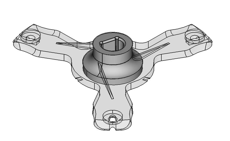 Cutting rotor 6 blades NAC RLM1800G2-T by Marco | Download free STL ...
