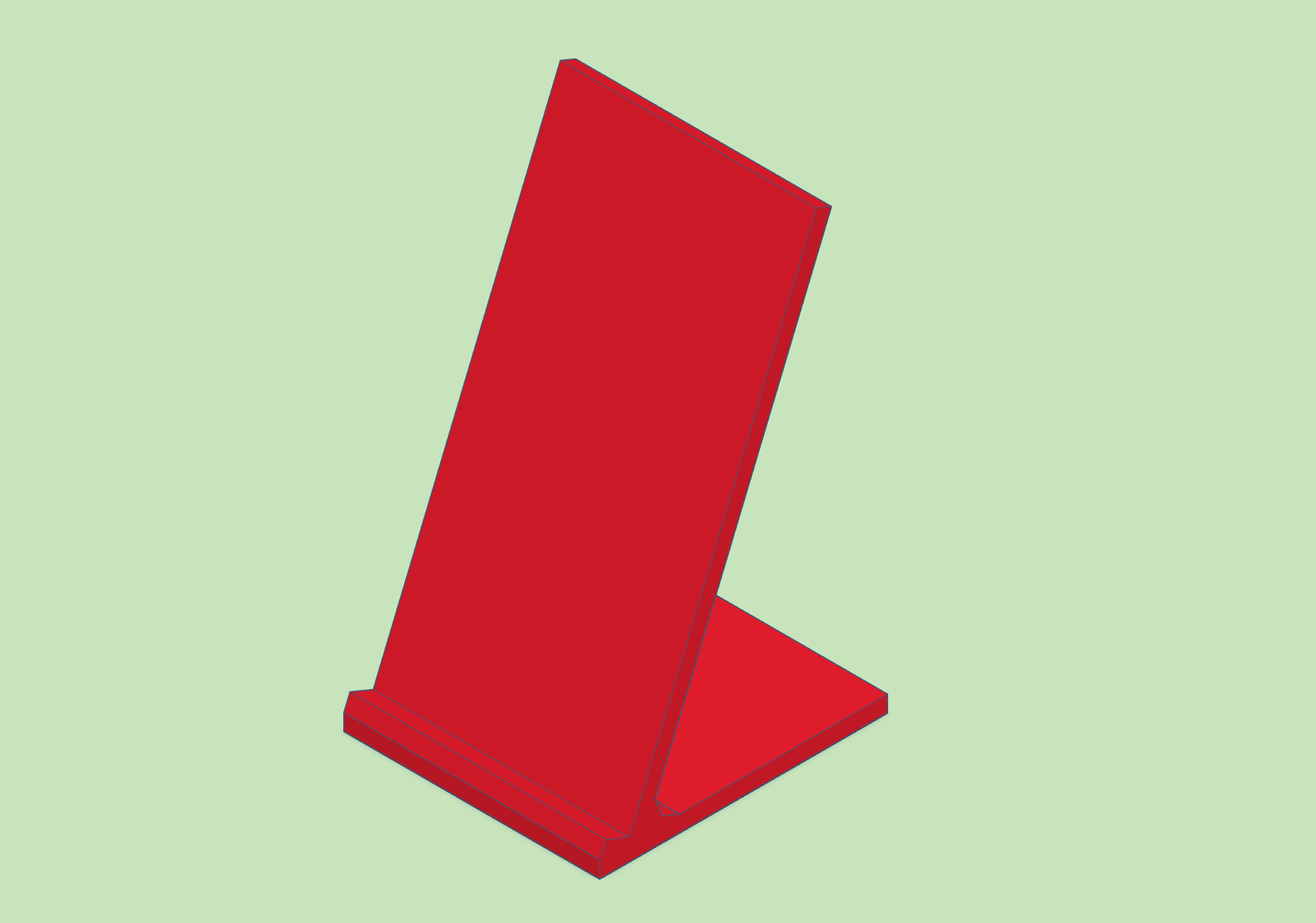 Elegant Low Poly Phone Stand - No Supports! von Martin Martelletti ...