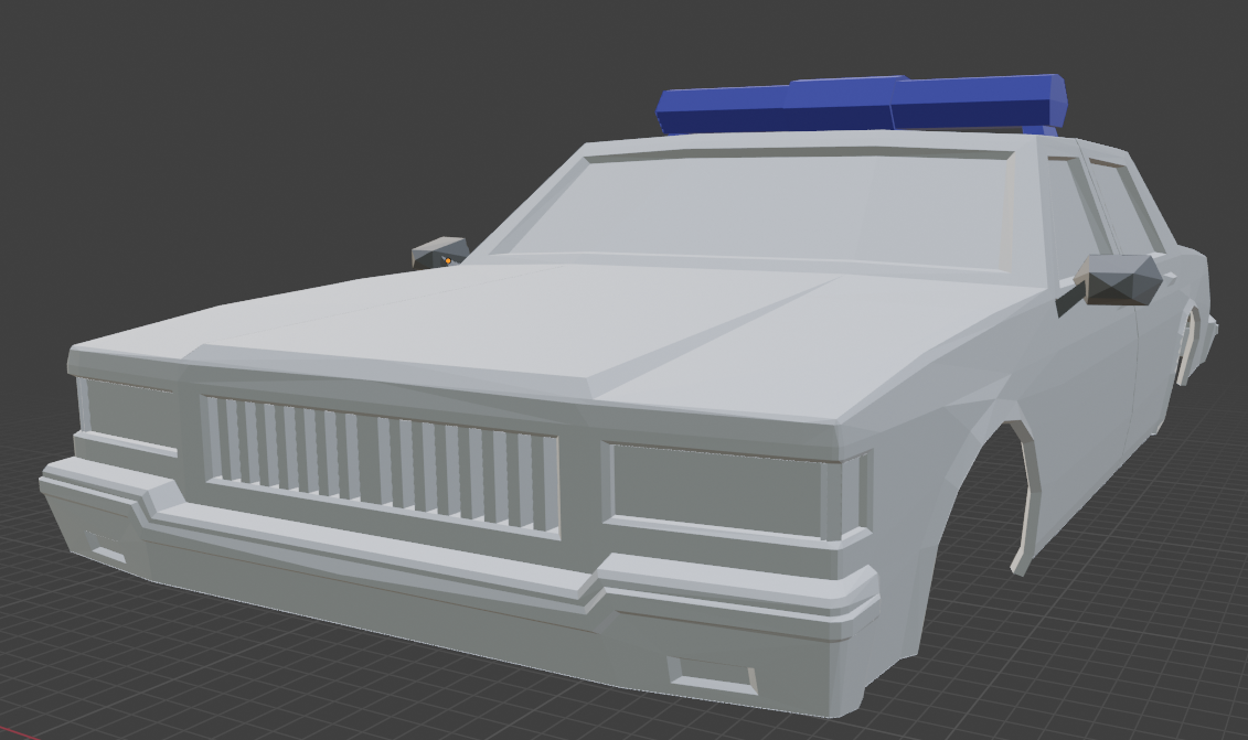 RC BODY 1:10 GTA SA POLICE CAR by MaschineFuhrer | Download free STL ...