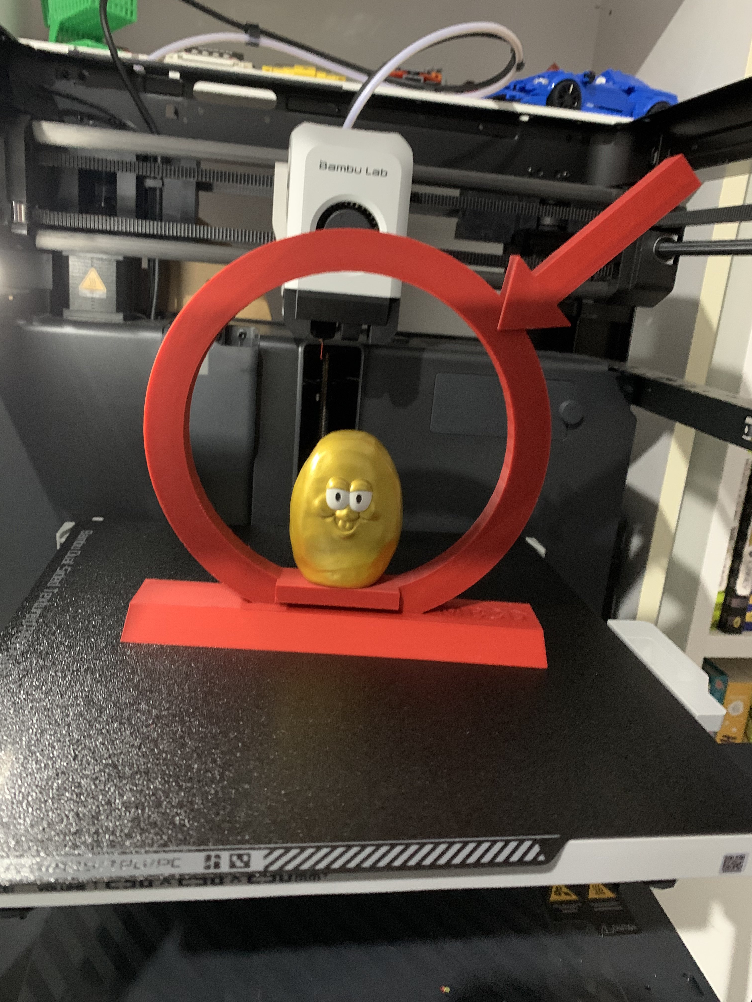 Clickbait Circle and Arrow Display by Max | P1P | Download free STL ...