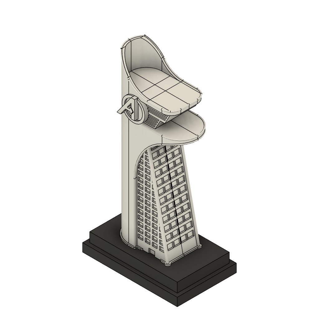 Avengers Tower by LucaDilo | Download free STL model | Printables.com