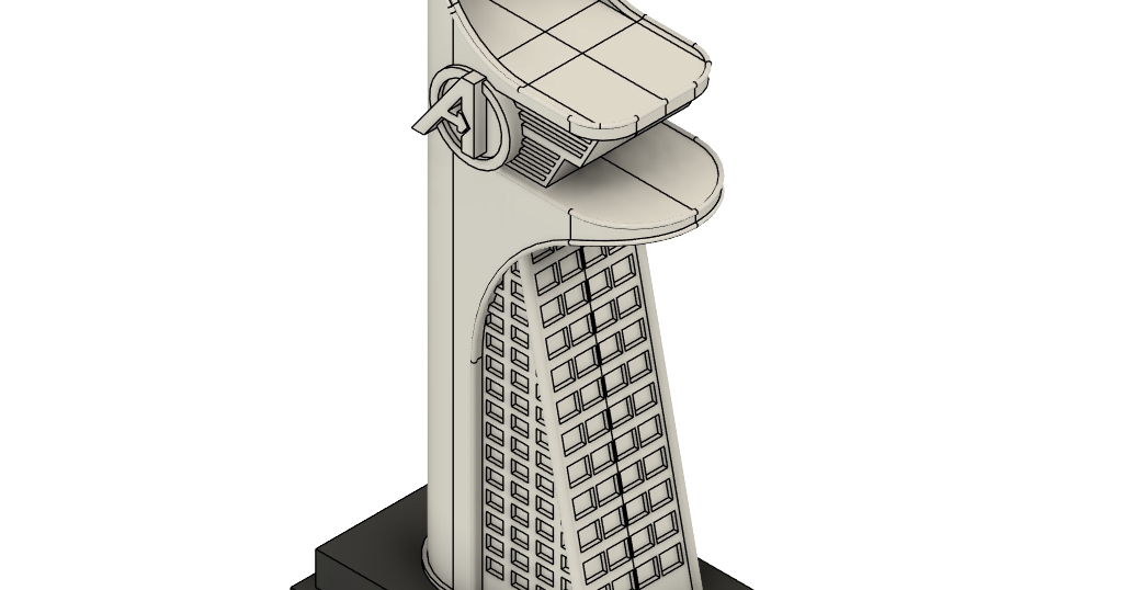 Avengers Tower by Next3D | Download free STL model | Printables.com
