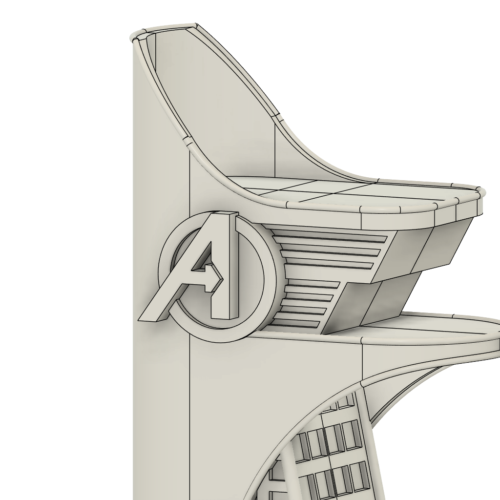 Avengers Tower von 3Dilo | Kostenloses STL-Modell herunterladen ...