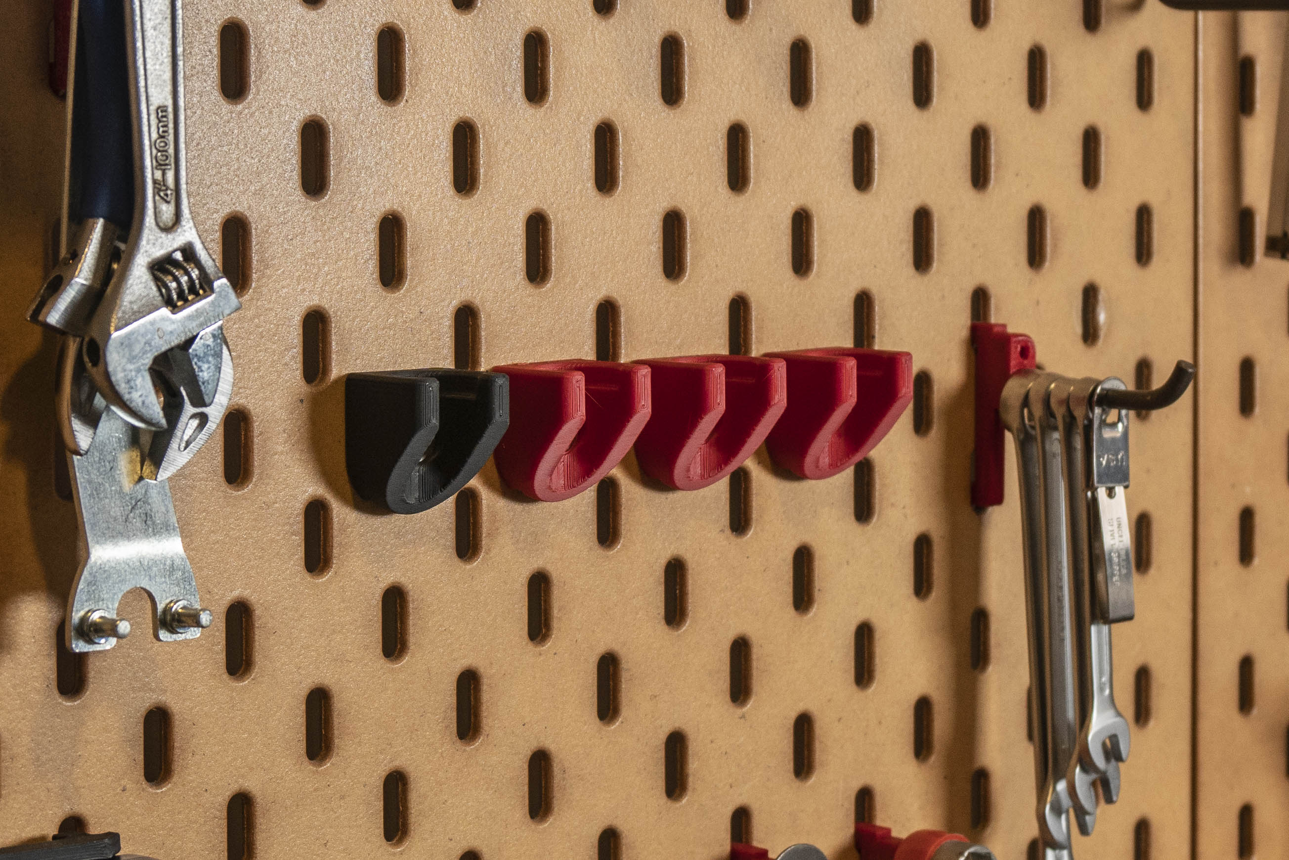 Magic Arm Hanger for Wall Mount/IKEA Skadis Pegboard by Simply Maker ...