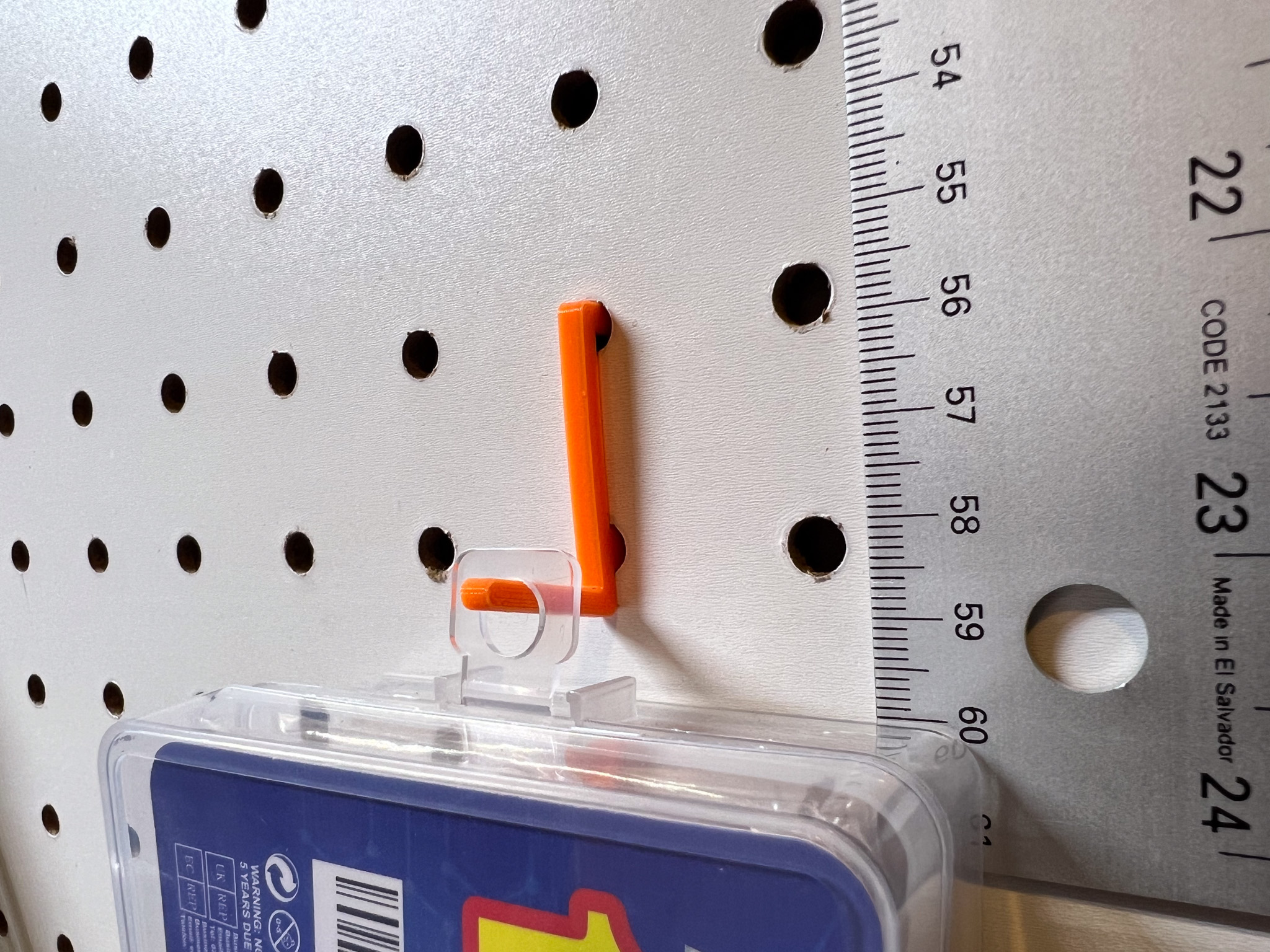 PegBoard Hooks by bluenine | Download free STL model | Printables.com