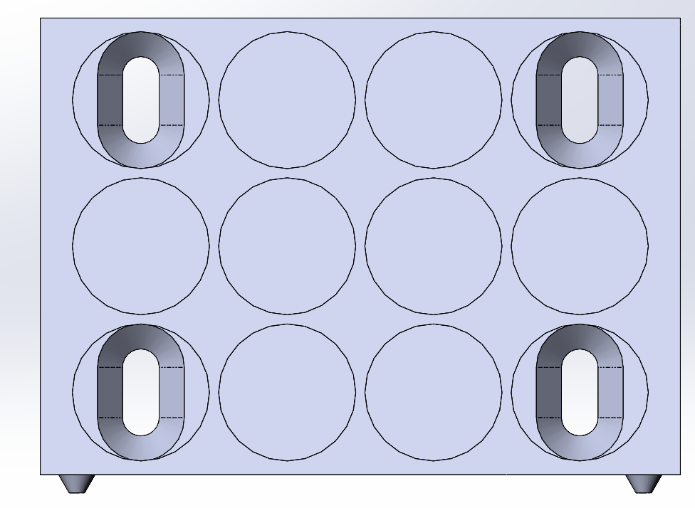 Stackable and wall mountable battery holder rack by ron | Download free ...