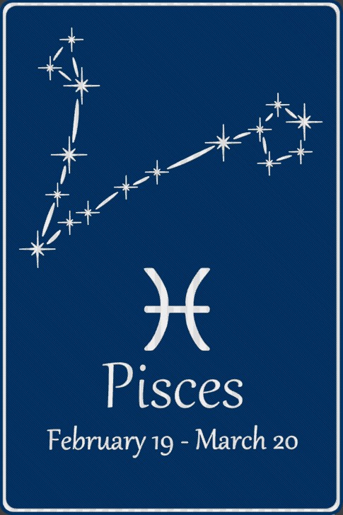 Pisces Astrology Card - English and French version by Arthena_3D ...