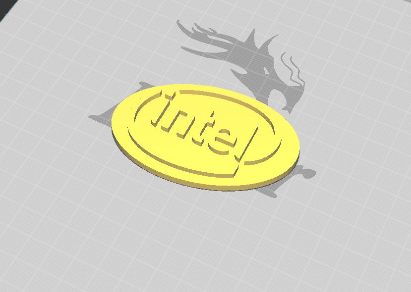 Intel logo and keychain by Yizzus | Download free STL model ...