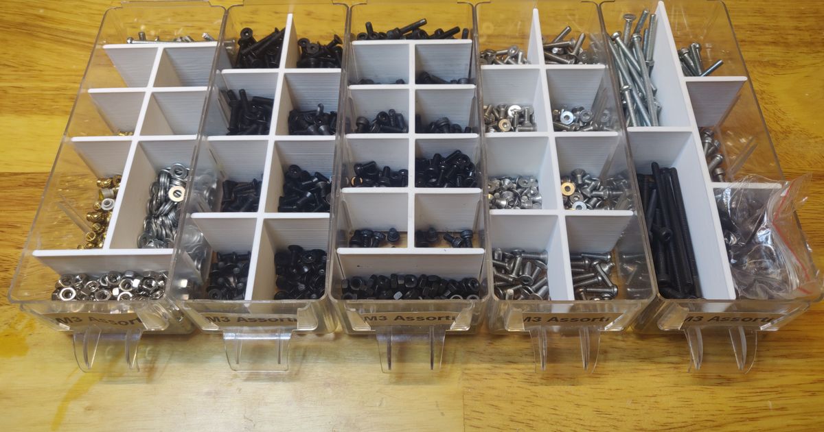 Mars Drawer Organizers by Creative Electronics | Download free STL model | Printables.com