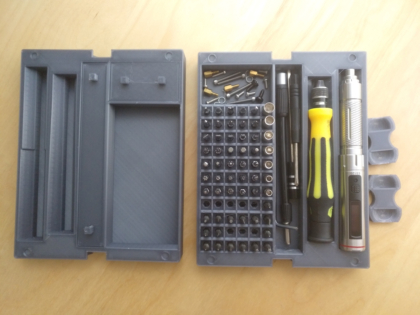 IronBox - ES120 electrical screwdriver box with 4mm hex nut holder by ...