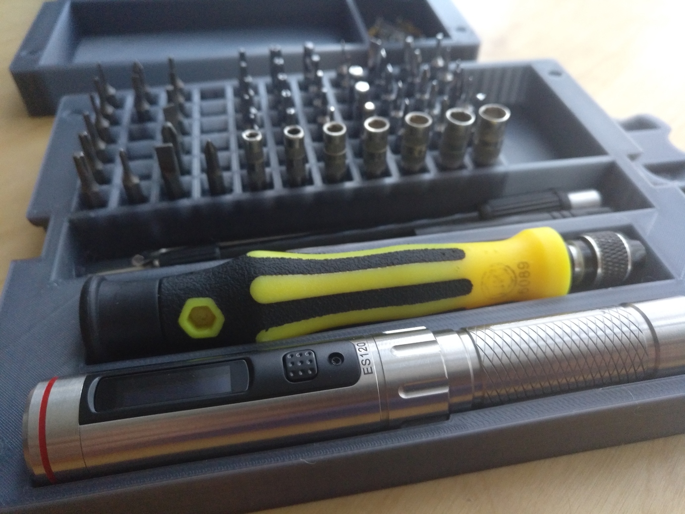 IronBox - ES120 electrical screwdriver box with 4mm hex nut holder by ...