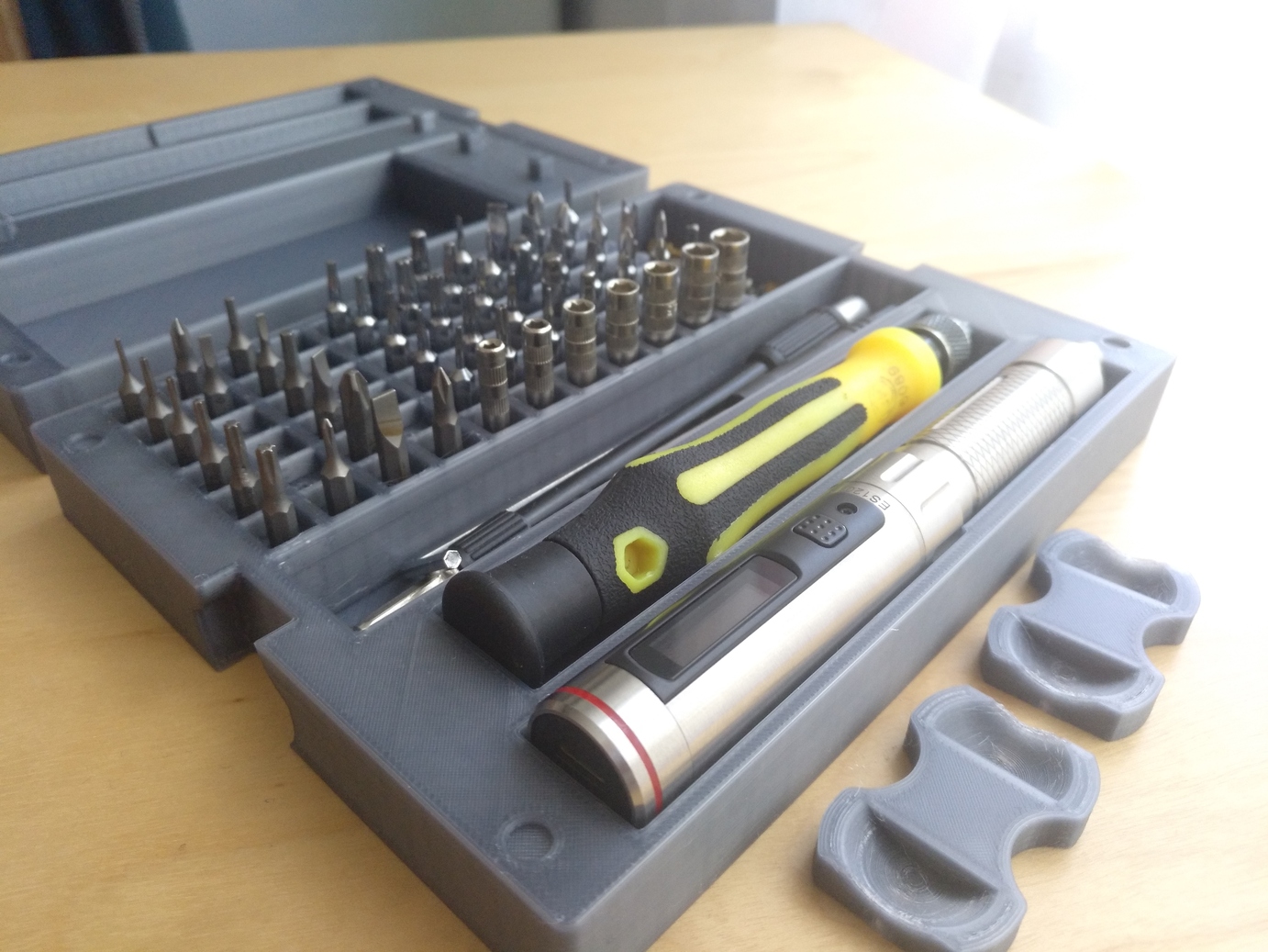 IronBox - ES120 electrical screwdriver box with 4mm hex nut holder by ...