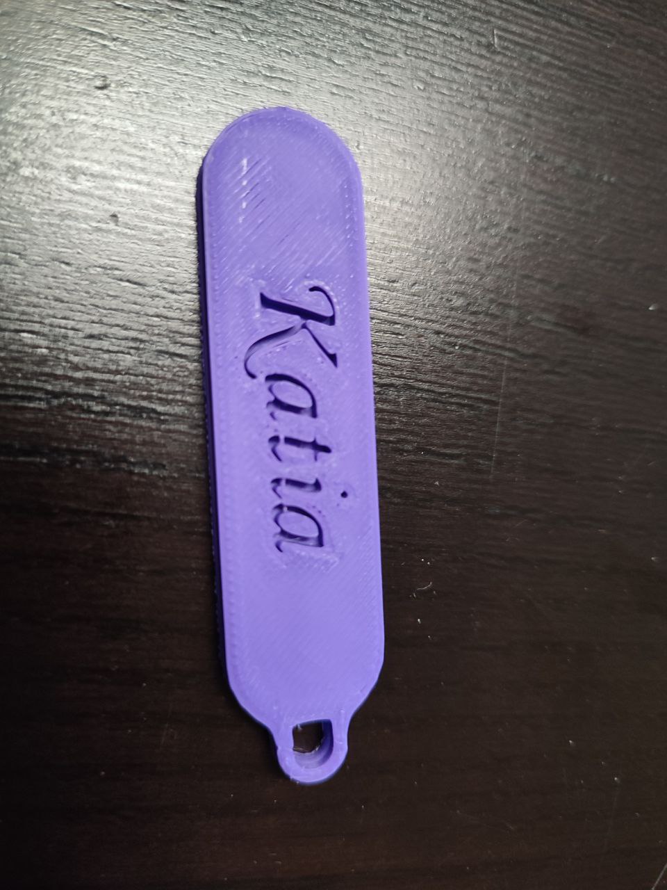 Simple keychain with name (KATIA) por Agrodavide | Descargar modelo STL ...