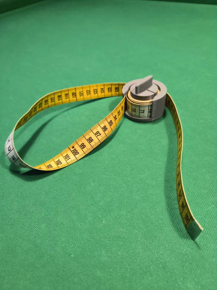 Soft Tape Measure Spool- NO Glue by Lumamannen | Download free STL ...