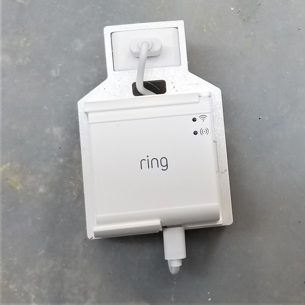 Ring Bridge Wall Plug V3 by Jimbo70 | Download free STL model ...