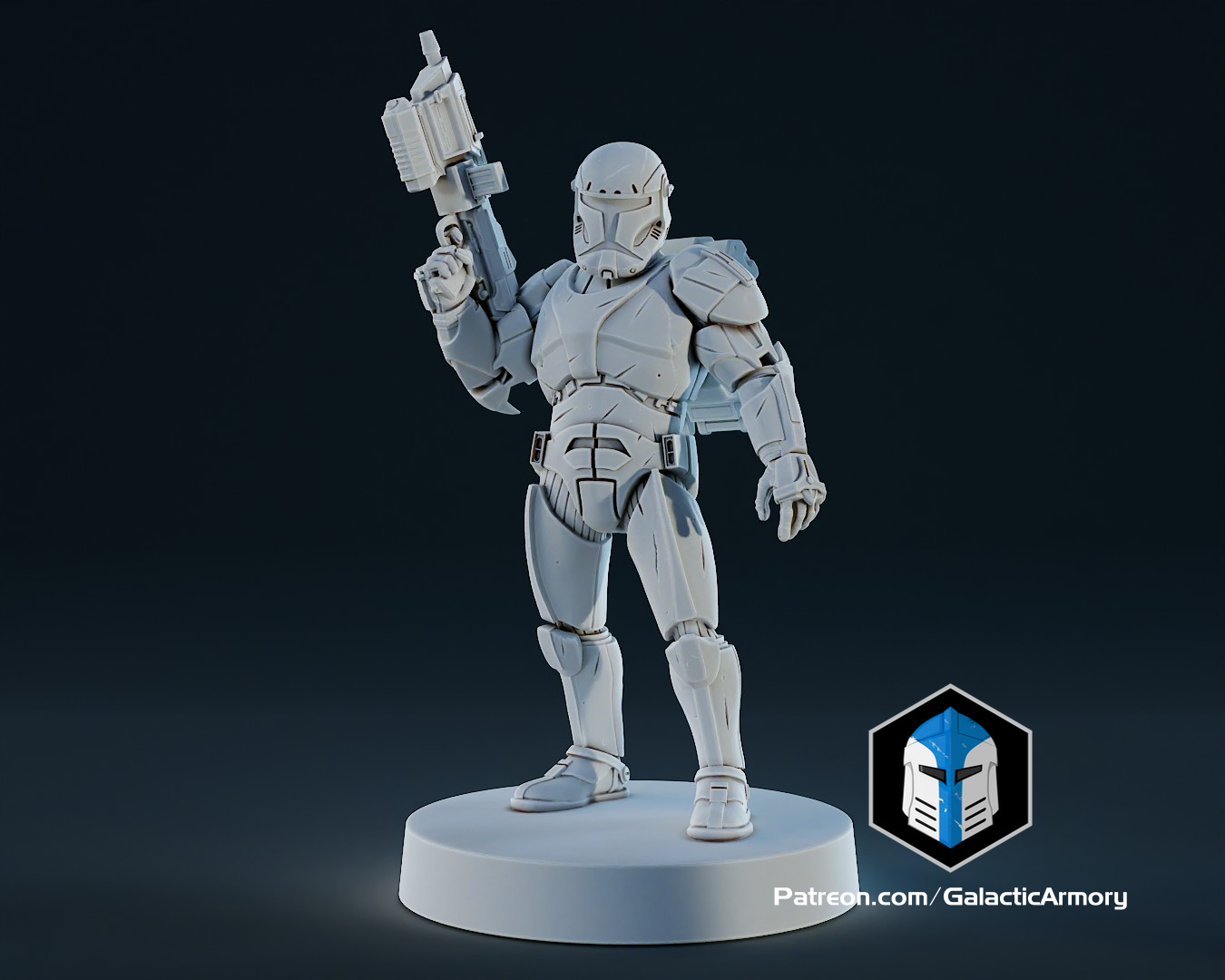 Republic Commando Miniature by Galactic Armory | Download free STL ...
