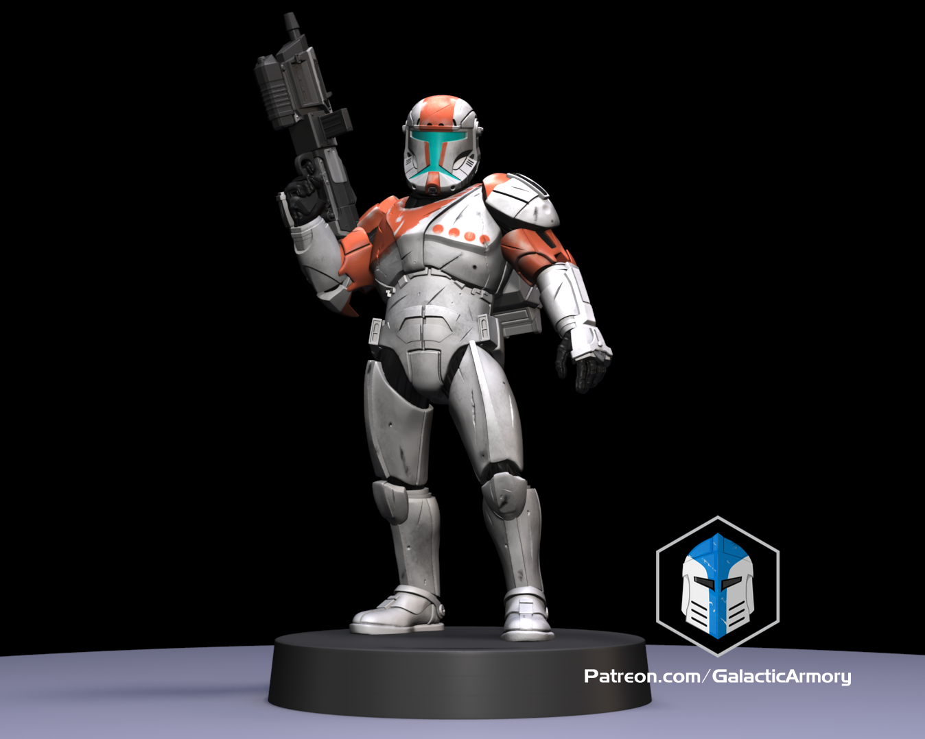 Republic Commando Miniature by Galactic Armory | Download free STL ...
