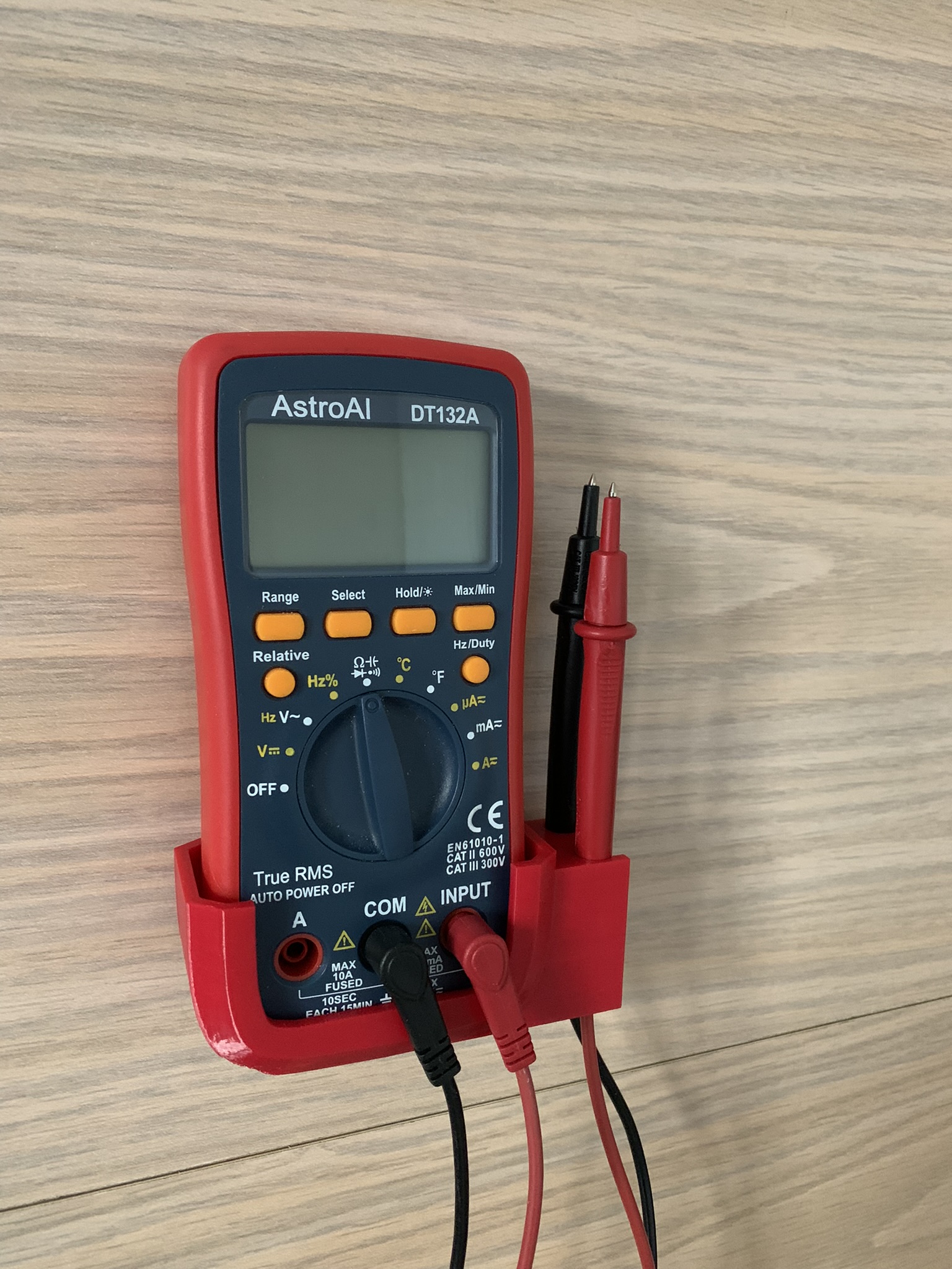 Multimeter Mount for AstroAI DT132A by 1967kevin | Download free STL ...