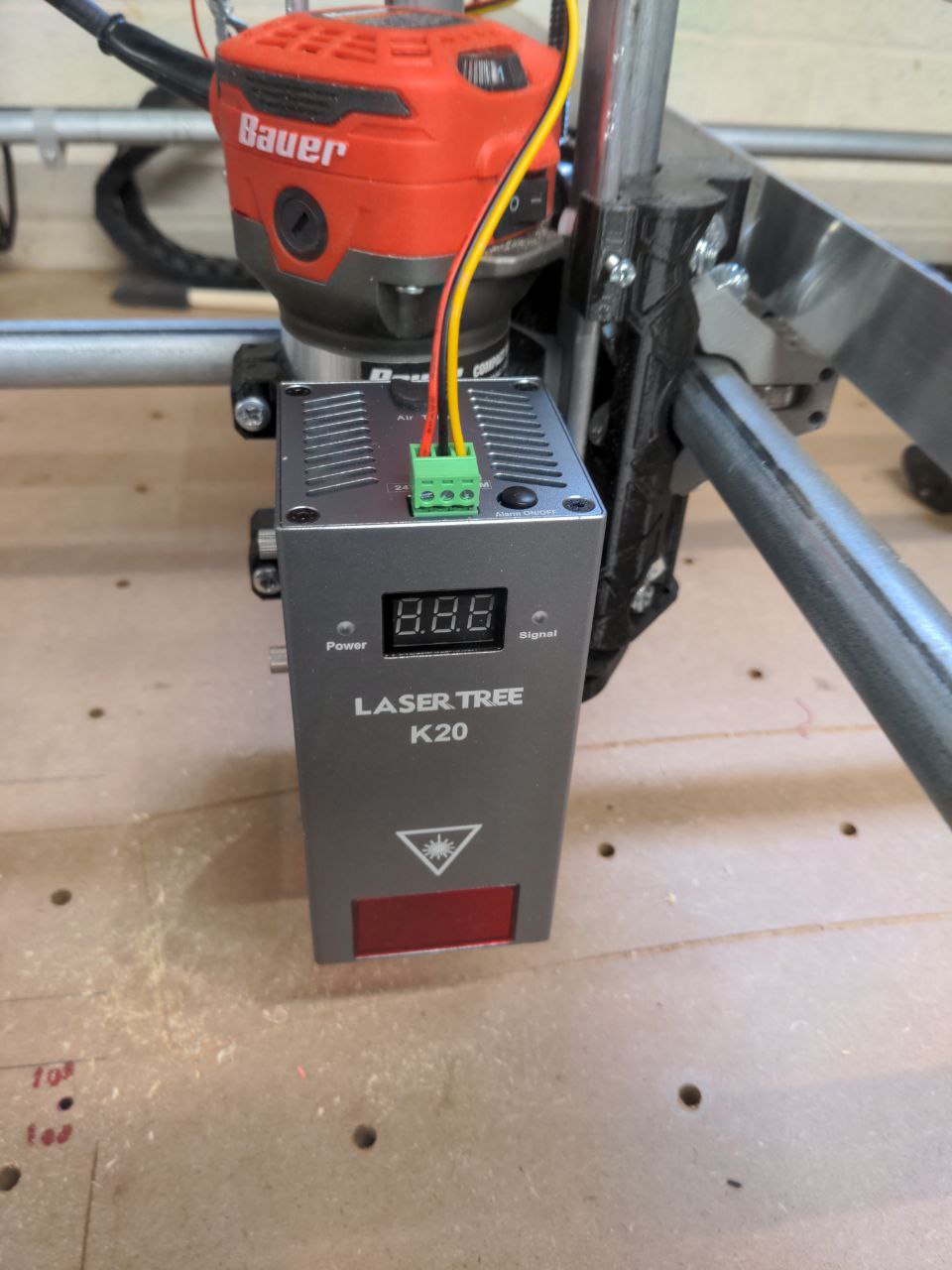 MPCNC Primo Makita/Laser Tree Combo Mount by bushkill | Download free ...